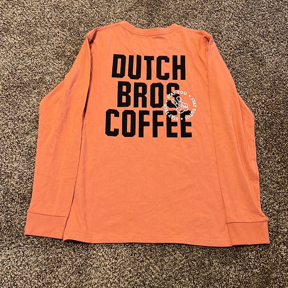 Dutch Bros | Tops | Dutch Bros Long Sleeve Fuzzy Db Stay True Stay You ...